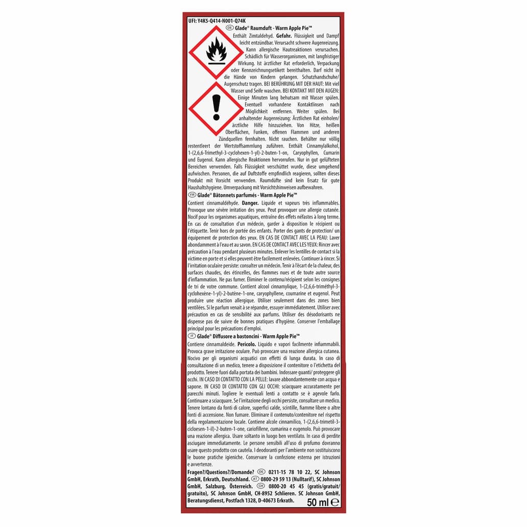 Glade Reeds Warm Apple Pie online bestellen | MÜLLER