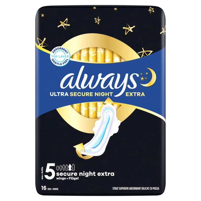 always Binden ultra secure night extra mit Flügel Multi-Pack online ...