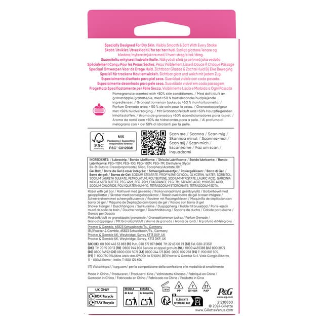Gillette Venus Rasierer Pro Comfortglide Tropical online bestellen | MÜLLER