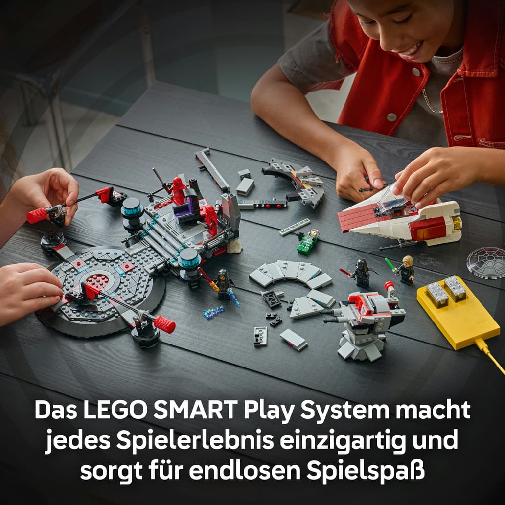LEGO Star Wars 75427 SMART Play: A-Wing und das Duell im Thronsaal ...