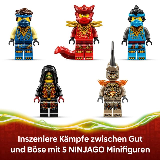 LEGO NINJAGO 71856 Jays Transformationsflitzer, Spielzeug ab 8 Jahren ...