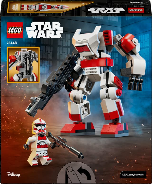 LEGO Star Wars 75448 Klon-Schocktruppen Mech, Spielzeug für Kinder ab 6 ...