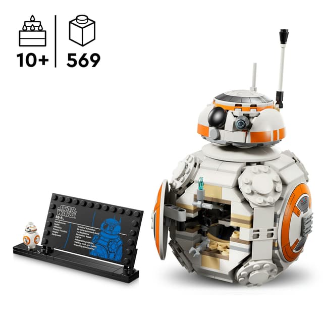 LEGO Star Wars 75452 Der Astromech-Droide BB-8, Spielzeug ab 10 Jahren ...