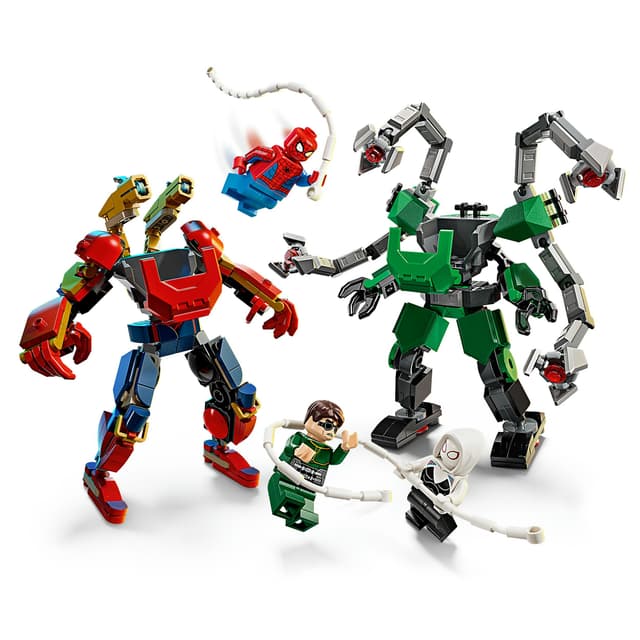 LEGO 76338 Marvel Mech-Duell: Spider-Man vs. Doc Ock, Superhelden Set ...