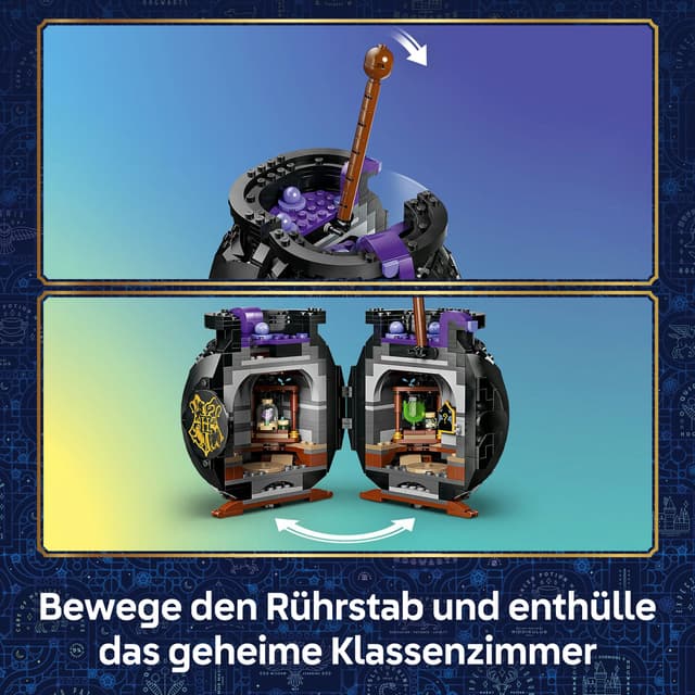 LEGO Harry Potter 76464 Kessel: Geheimes Klassenzimmer für Zaubertränke ...