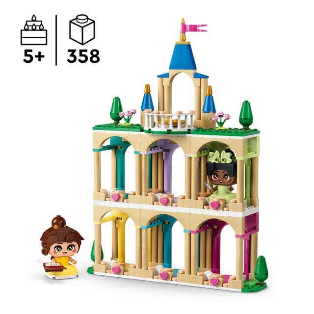 LEGO Disney Princess 43291 Die Mini-Prinzessinnen Belle und Tiana mit ...