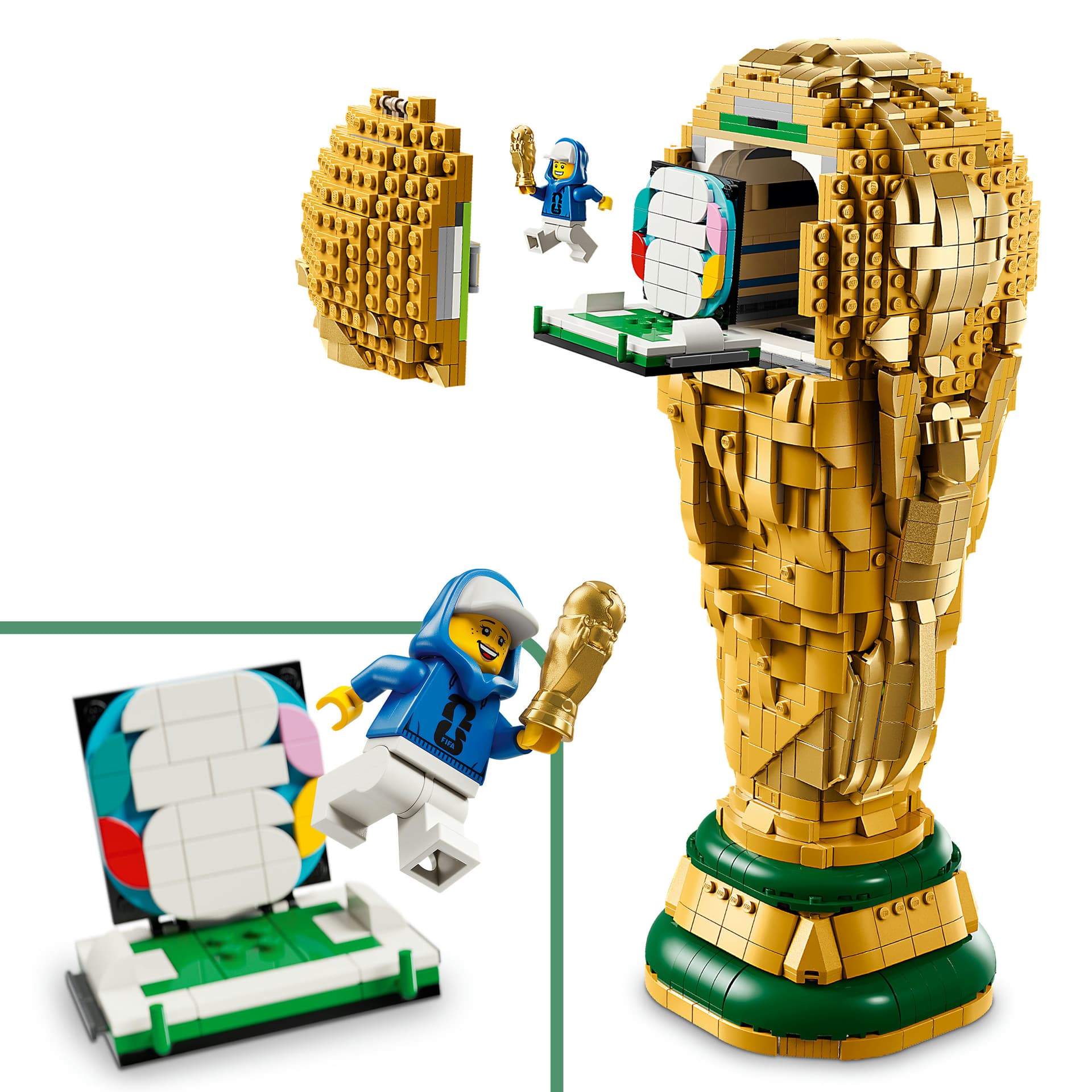 LEGO Editions 43020 Offizieller Pokal der FIFA Fußball ...