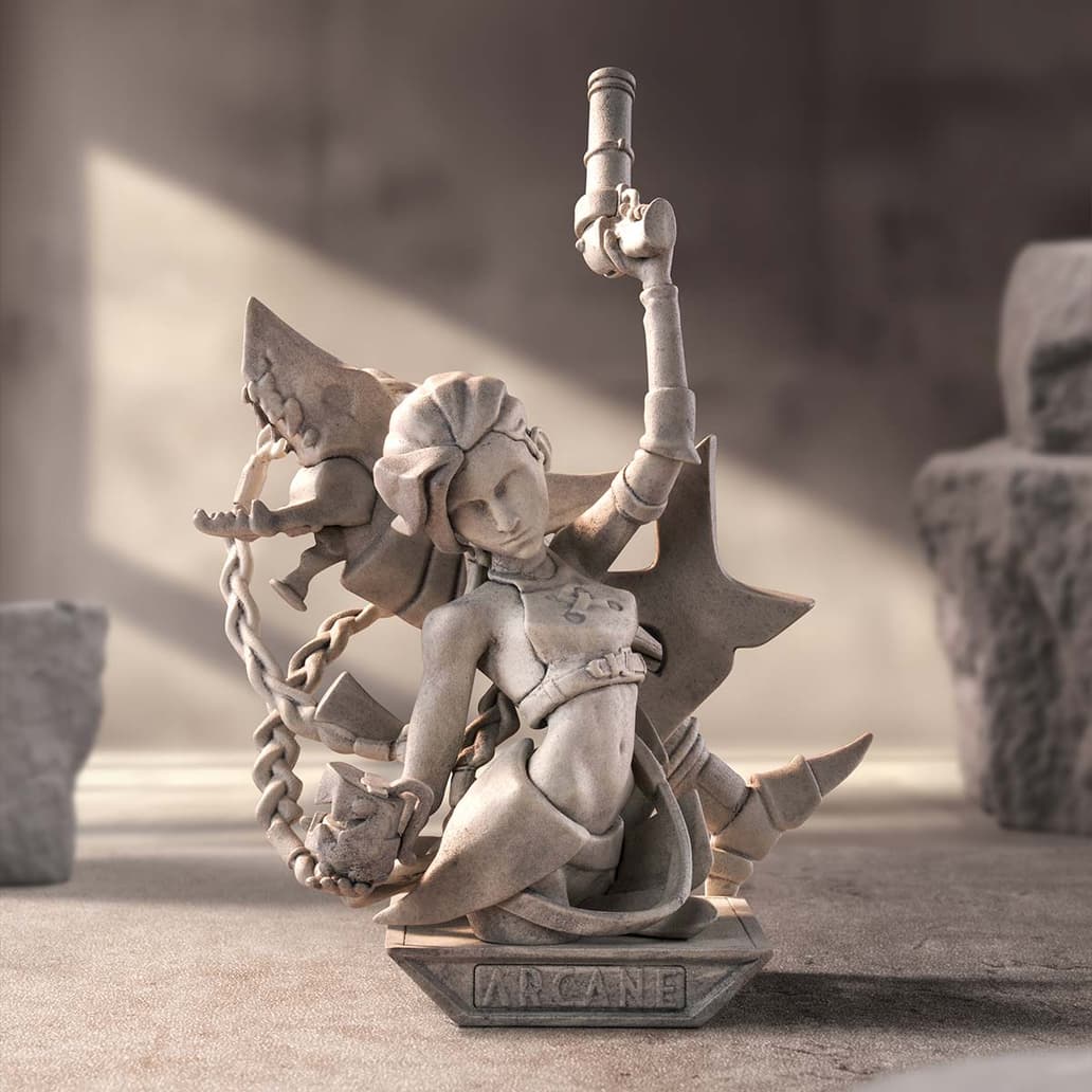 POP MART League of Legends Arcane Blind Box Sammelfigur, sortiert ...