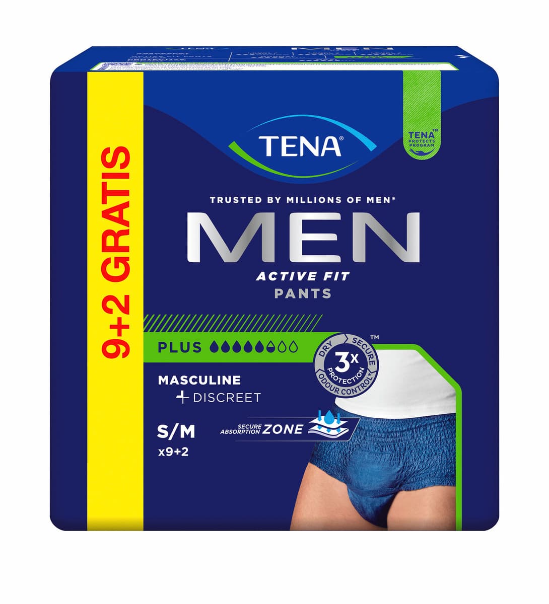 Tena Men Inkontinenzunterwäsche Active Fit Pants Plus S/M online ...