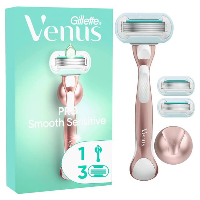 Gillette Venus Rasierer Pro Smooth Sensitive online bestellen | MÜLLER