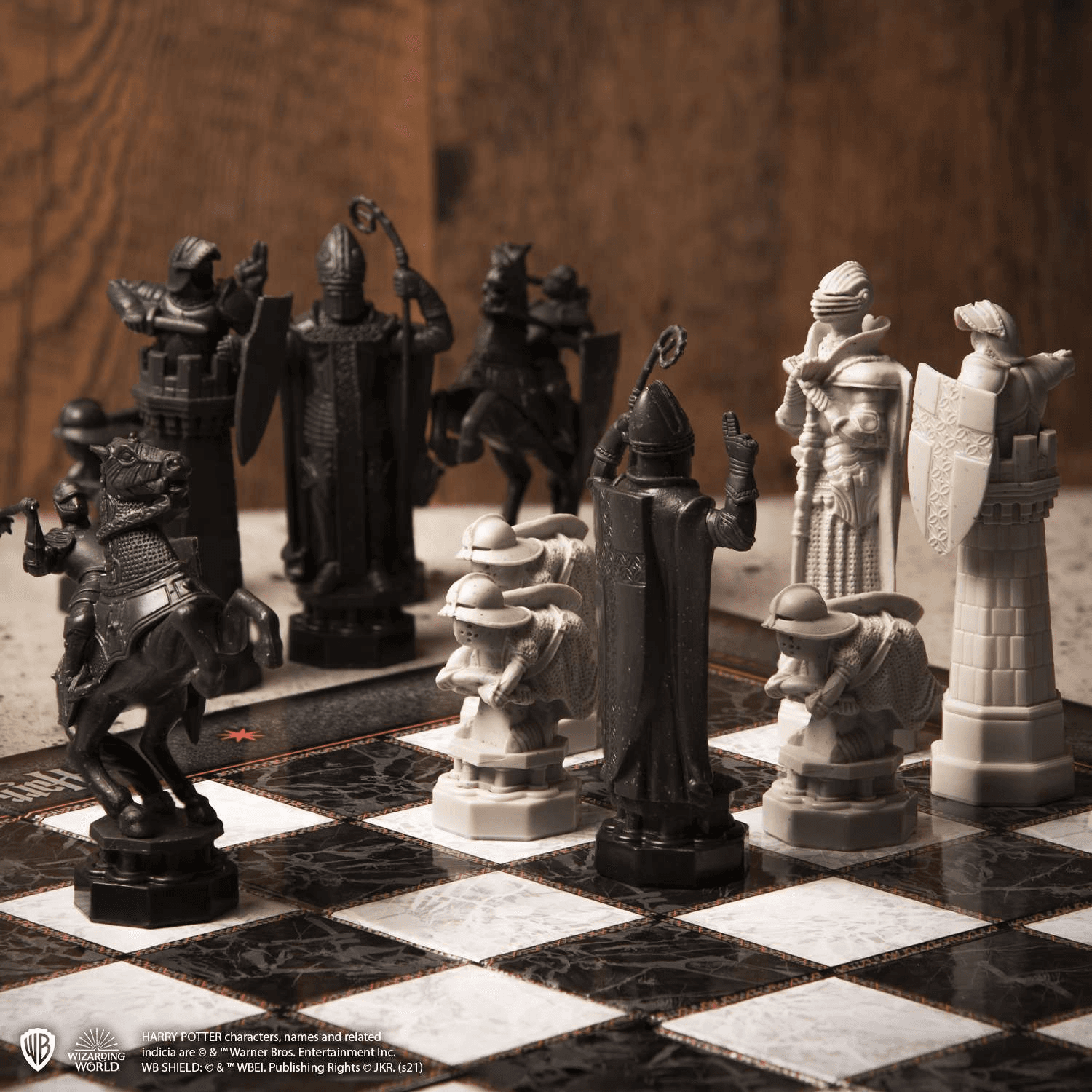 The Noble Collection - Harry Potter Wizard’s Chess Set – Offizielles ...