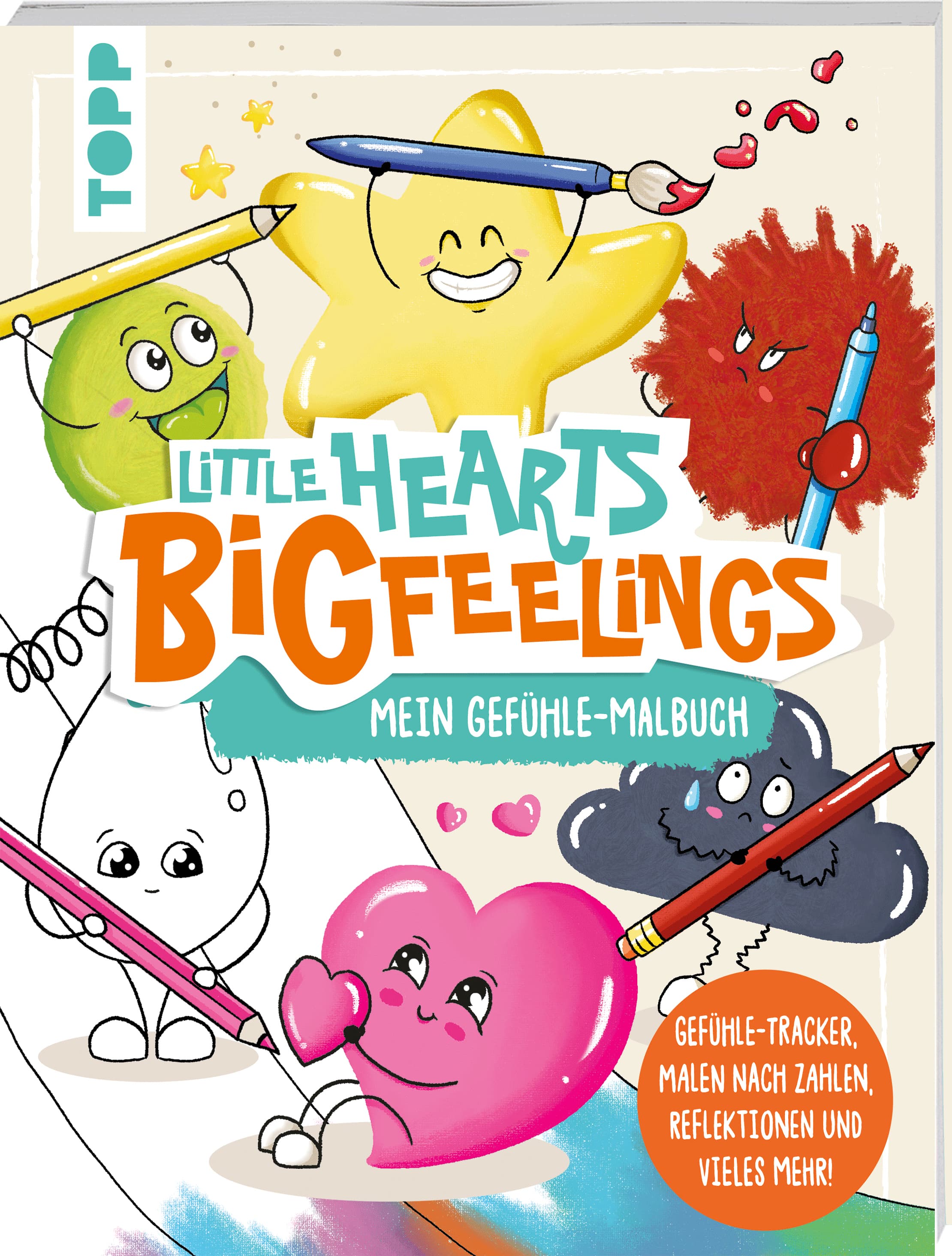 Little Hearts - Big Feelings - Mein Gefühle-Malbuch online bestellen ...