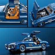 Mattel Brick Shop Hot Wheels Mercedes-Benz 300 SL Bauset (1600 Teile ...