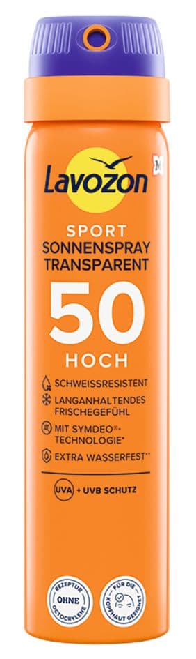 LAVOZON Sport Sonnenspray Transparent LSF 50 Hoch online bestellen | MÜLLER