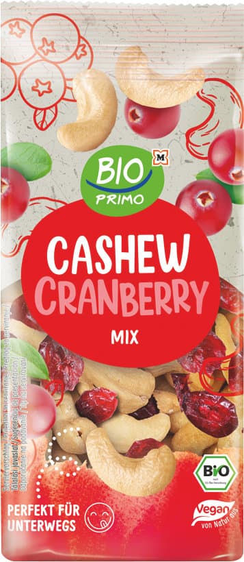 BIO PRIMO Bio Cashew Cranberry Mix online bestellen | MÜLLER