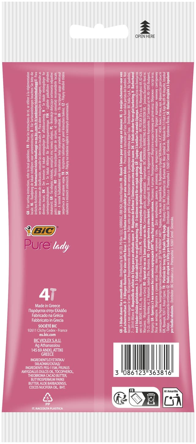 BIC PURE LADY Damen Einwegrasierer online bestellen | MÜLLER