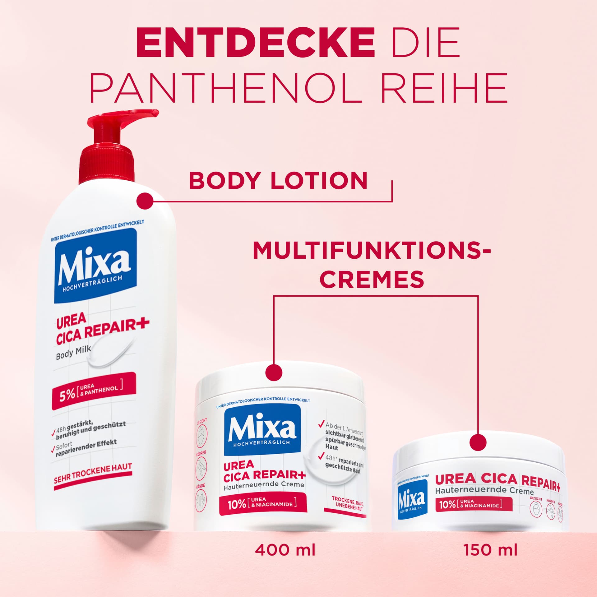 Mixa Urea Cica Repair Hauterneuernde Creme online bestellen | MÜLLER