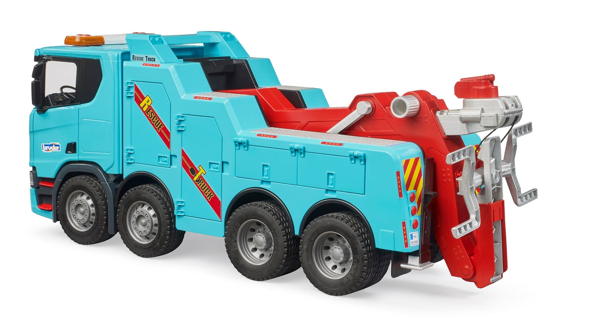 BRUDER - Scania Super 560R Berge- und Abschlepp- LKW mit L+S Modul ...