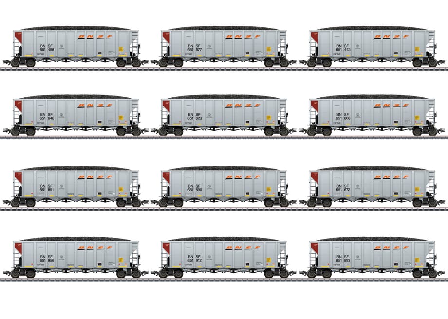 Märklin 45666 - H0 Hopper Car Set BNSF online bestellen | MÜLLER