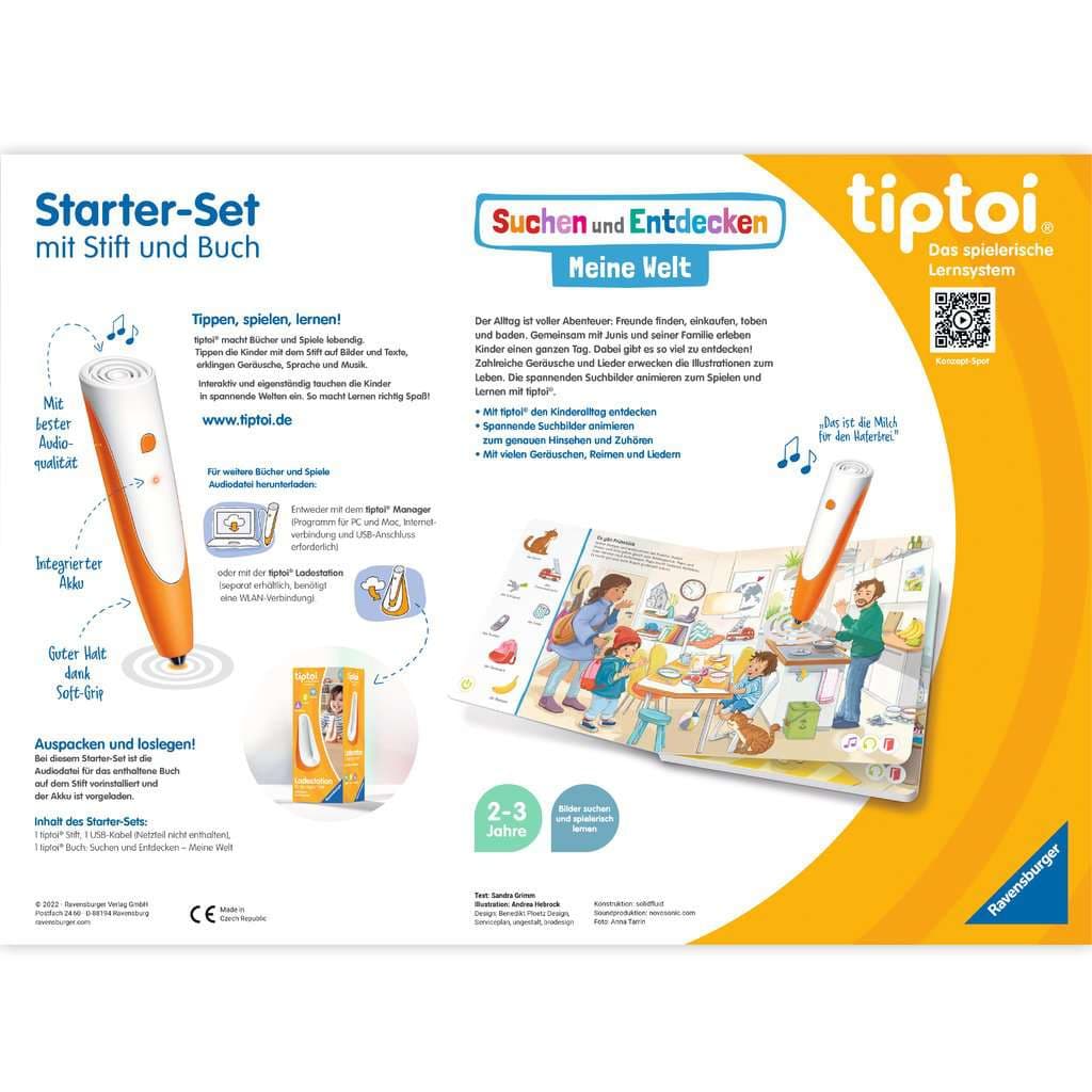 Ravensburger tiptoi - Starter-Set Stift und Bilderbuch Suchen und ...