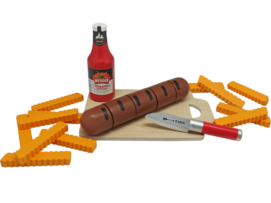 Tanner - Bratwurst mit Pommes und Ketchup online bestellen | MÜLLER
