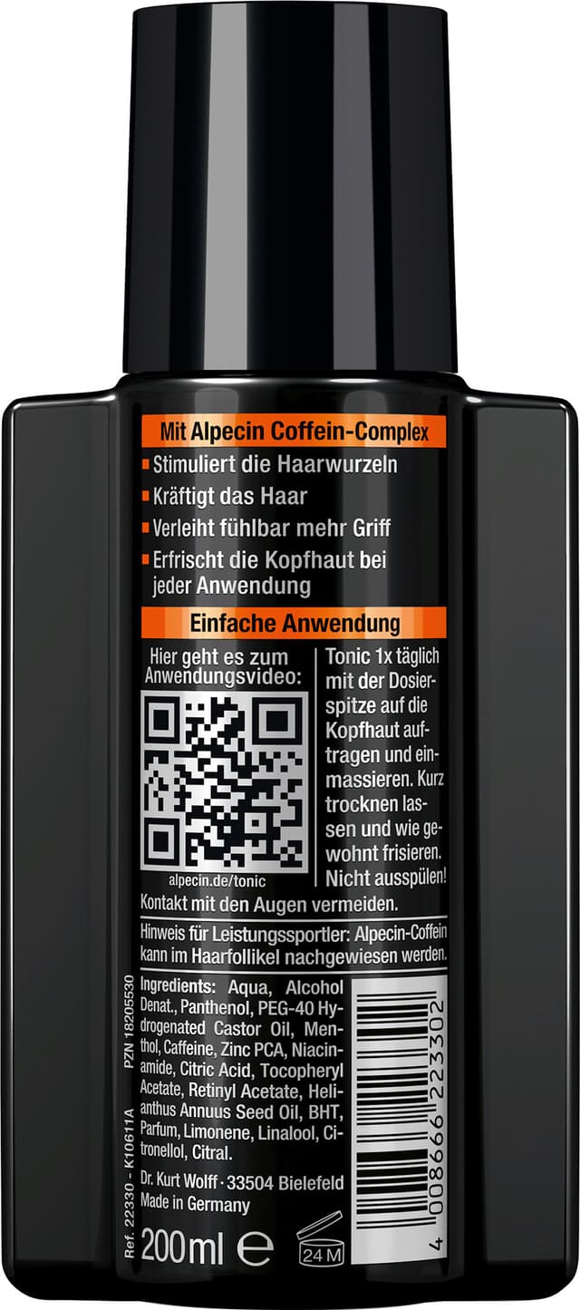 Alpecin Hair Booster Coffein Tonic online bestellen | MÜLLER
