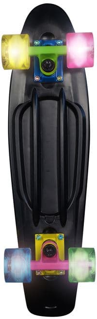 Muuwmi Skateboard ABEC 5 Fun Neon, mit Leuchtrollen online bestellen ...