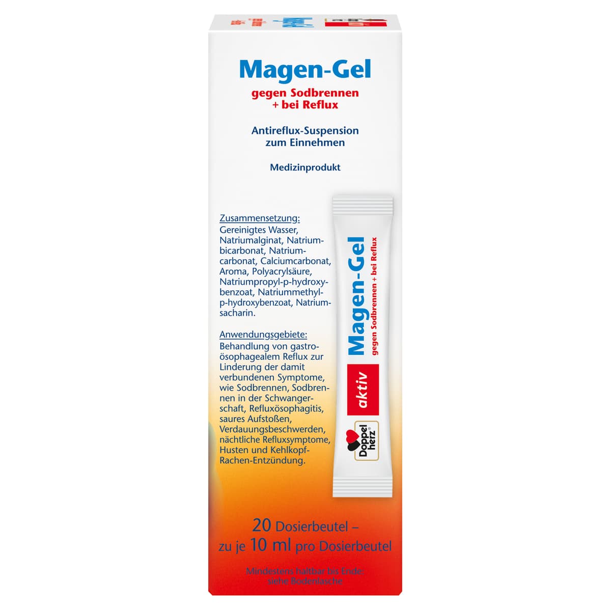 Doppelherz Magen-Gel gegen Sodbrennen + bei Reflux online bestellen ...