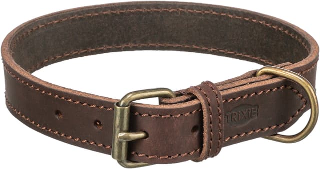 Trixie Rustic Fettleder Halsband L online bestellen | MÜLLER