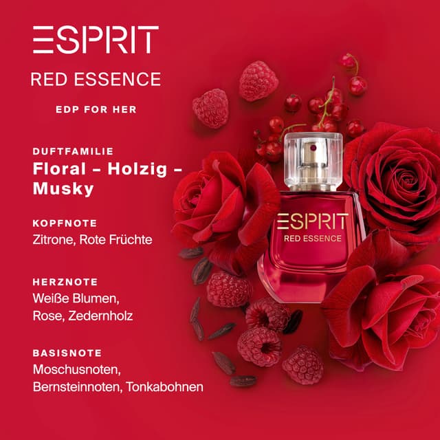 ESPRIT Red Essence for her Eau de Parfum online bestellen | MÜLLER