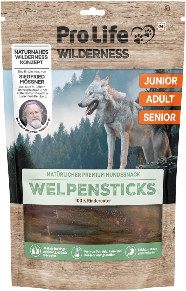 Pro Life Wilderness Hundesnack Naturkauartikel Welpensticks online ...