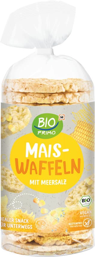 BIO PRIMO Bio Maiswaffeln mit Meersalz online bestellen | MÜLLER
