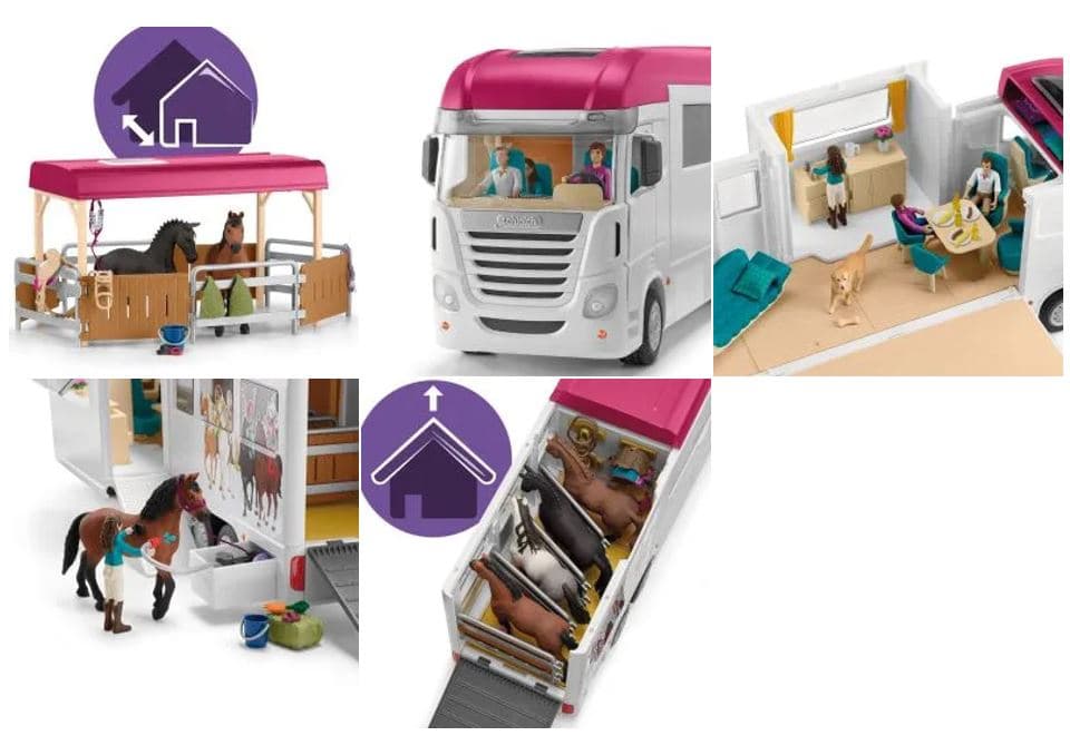 Schleich 42619 - Horse Club - Pferdetransporter online bestellen | MÜLLER