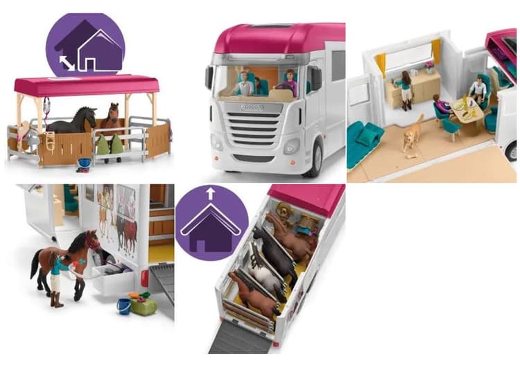 Schleich 42619 - Horse Club - Pferdetransporter online bestellen | MÜLLER