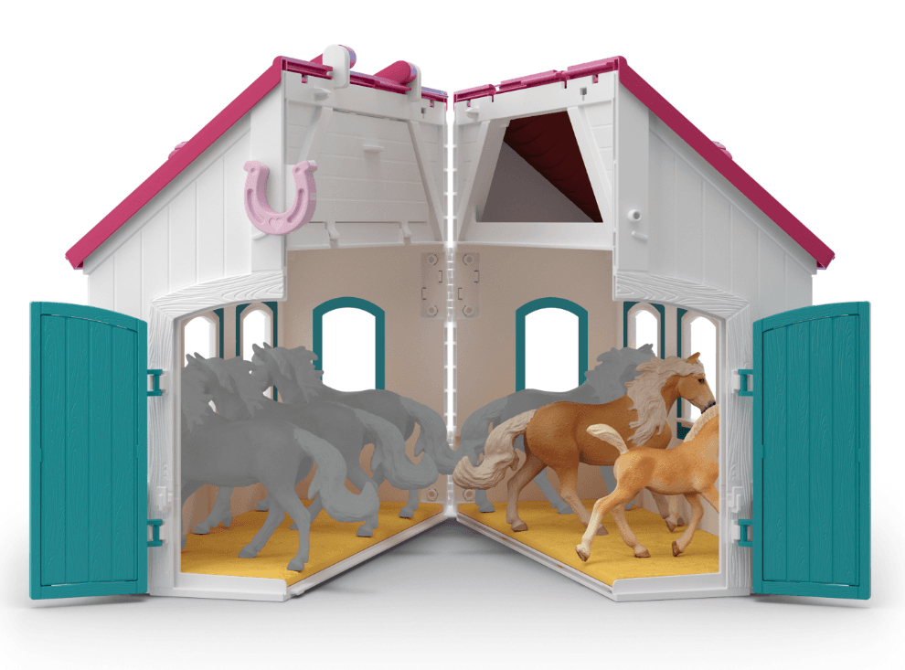 Schleich 42703 - Horse Club - Offenstall Kleines Hufeisen online ...