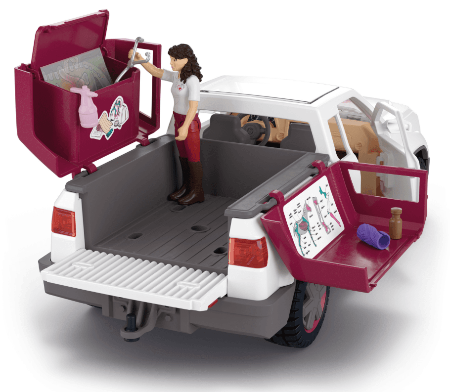 Schleich 42704 - Horse Club - Mobile Tierärztin mit Anhänger online ...