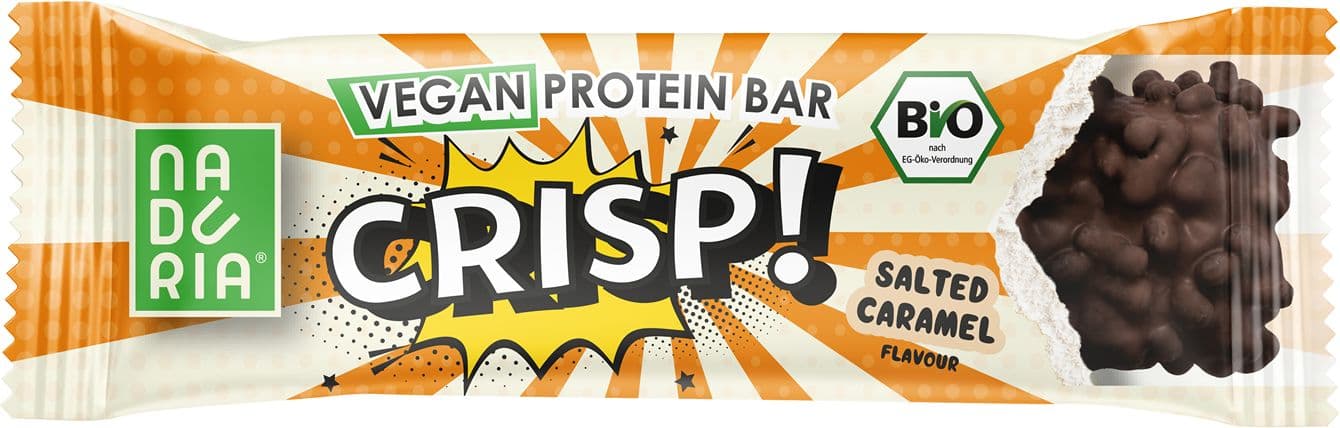 NADURIA Bio Vegan Proteinriegel CRISP! Salted Caramel online bestellen ...