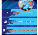 Hasbro - Nerf N Series Loadout Galactic Commander Blaster – Mit 48 N-1 ...
