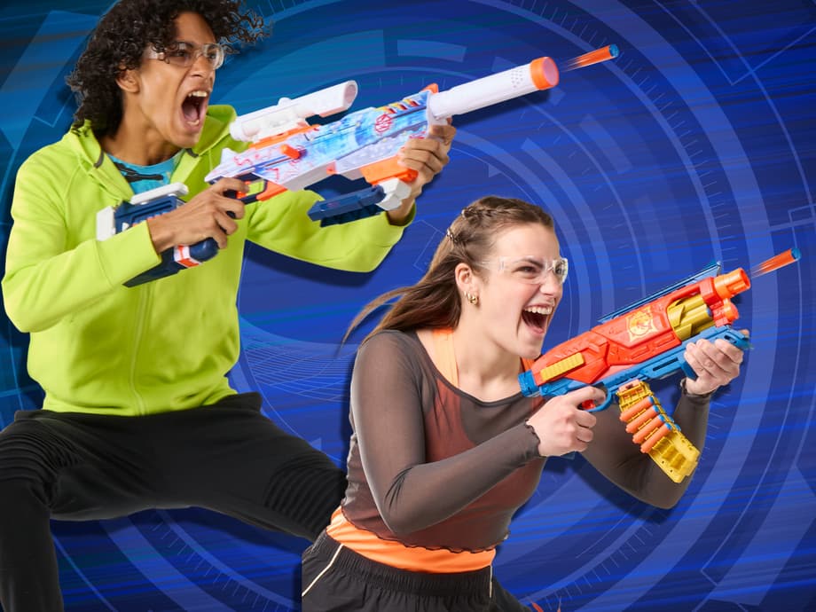 Hasbro - Nerf N Series Loadout Arctic Zerostriker Blaster und N1 Darts ...