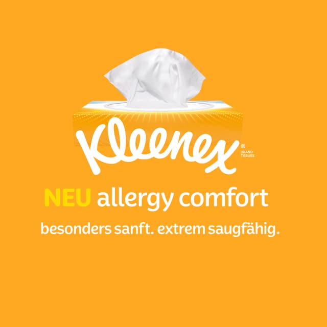 KLEENEX Allergy Comfort Box à 56 Tücher online bestellen | MÜLLER