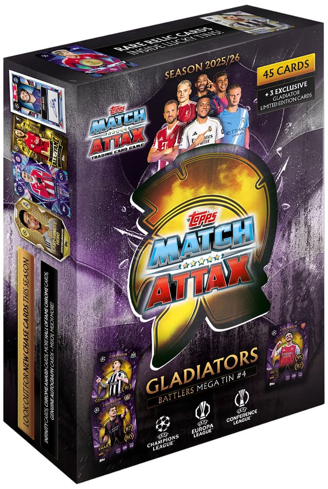 Topps Match Attax UEFA Champions League 2025/2026 – Mega Tin, sortiert ...