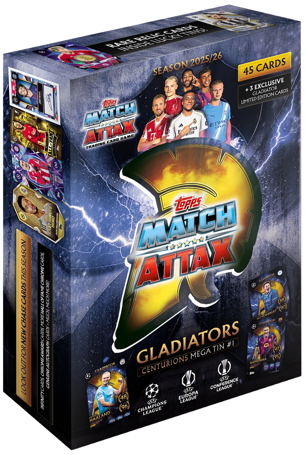 Topps Match Attax UEFA Champions League 2025/2026 – Mega Tin, sortiert ...