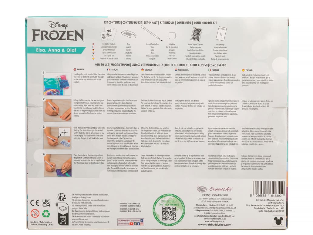 Craft Buddy - Crystal Art Diamond Painting Mega Actvity Frozen online ...