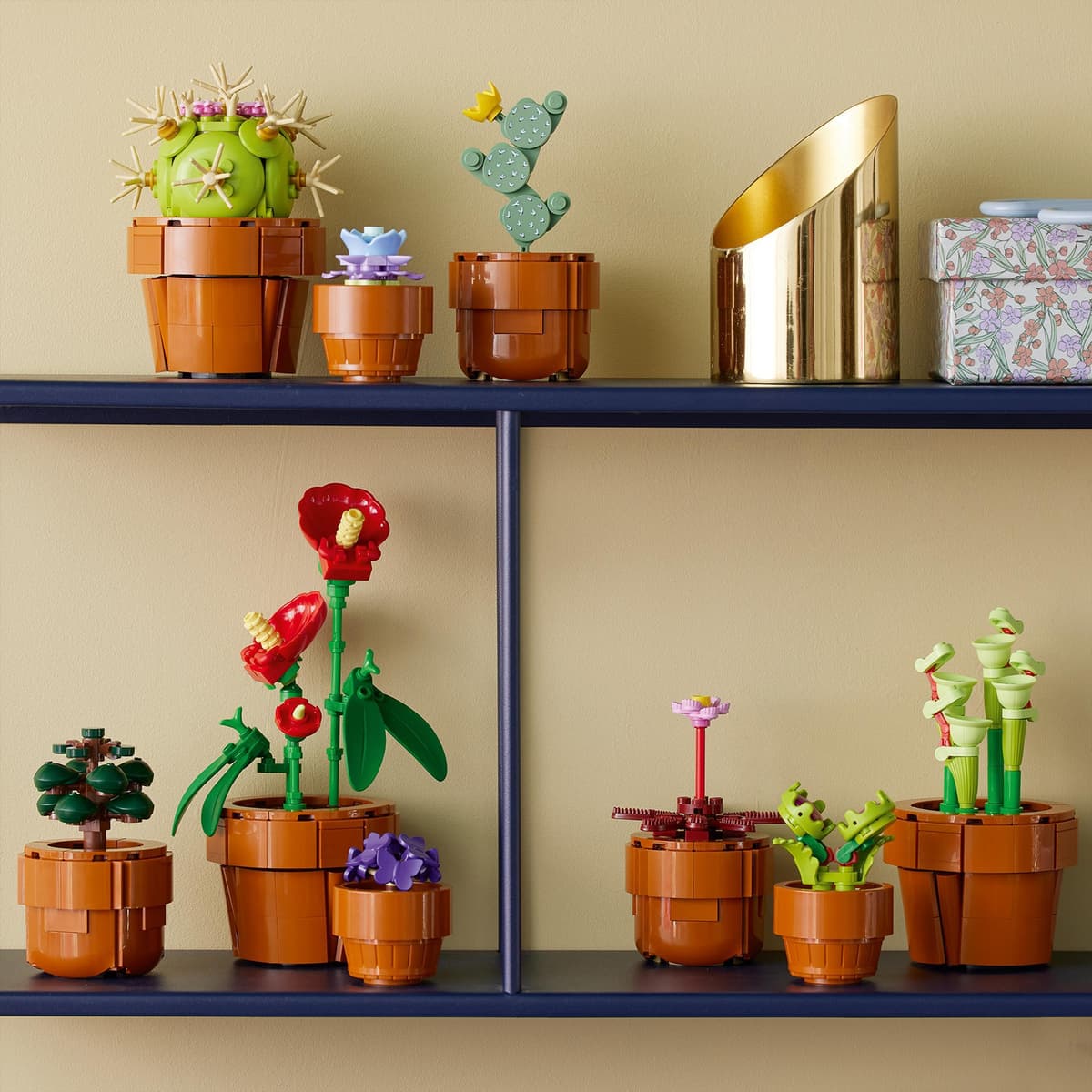 LEGO Icons Botanical Collection 10329 Mini Pflanzen und Blumen Set ...