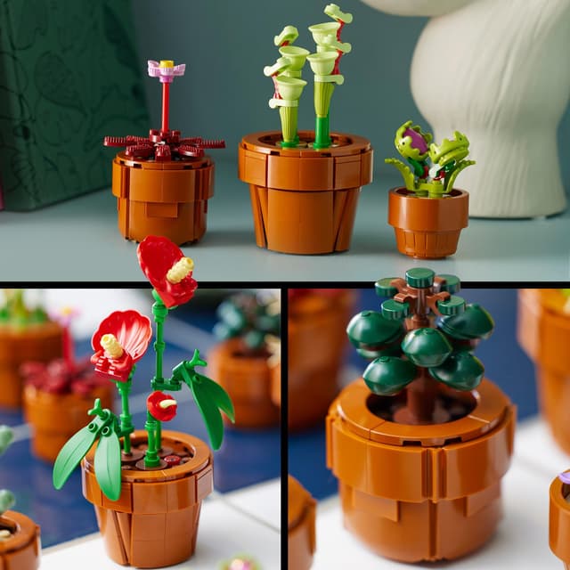 LEGO Icons Botanical Collection 10329 Mini Pflanzen und Blumen Set ...