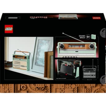 LEGO Icons Retro-Kofferradio, Musik-Bauset für Erwachsene 10334 online ...