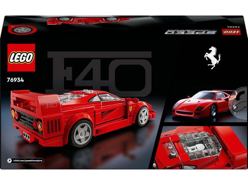 LEGO Speed Champions 76934 Ferrari F40 Supersportwagen online bestellen ...