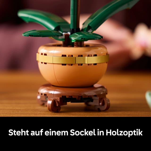 LEGO Botanicals Mini-Orchidee, Kunstblumen Set für Erwachsene 10343 ...