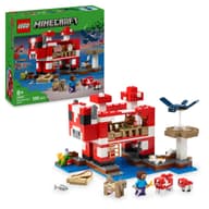 LEGO Minecraft Das Pilzkuh-Haus, Kinderspielzeug zum Videospiel 21270 ...