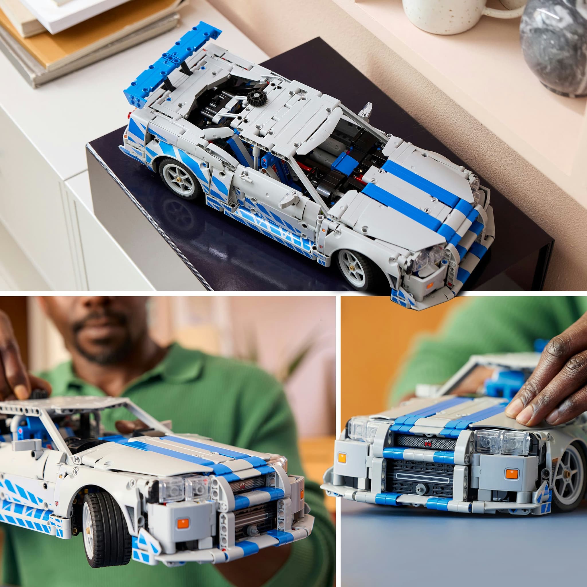LEGO Technic 2 Fast 2 Furious Nissan Skyline GT-R R34 Flitzer 42210 ...